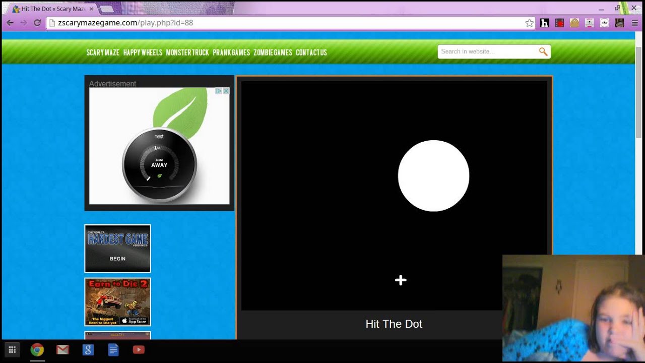 I play hit the dot - YouTube