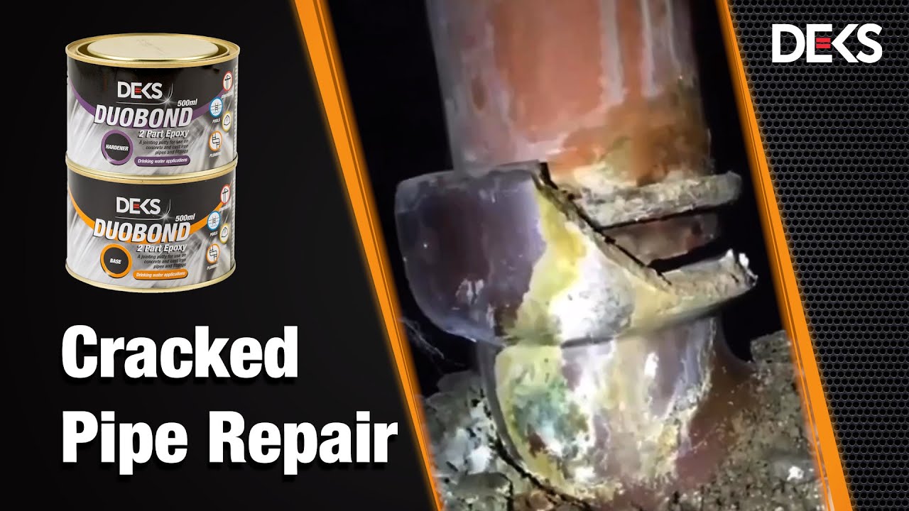 DEKS Duobond Epoxy 2046 - Cracked Pipe Repair - Worlds Worst Plumber ...