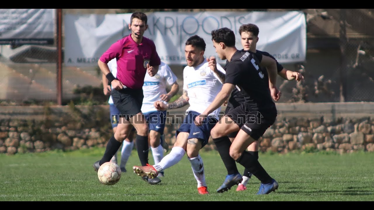 Αγία Παρασκευή - Εθνικός Πειραιά 0-2 [highlights] - YouTube