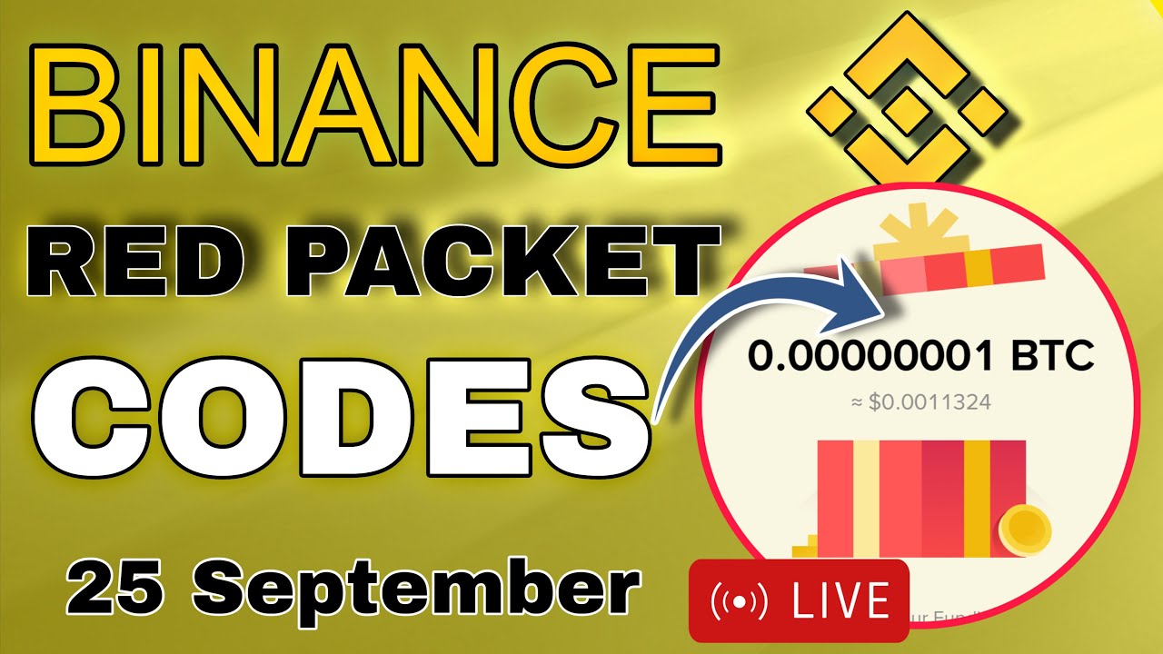 Binance Red Packet Codes | Red Packet Code Today in Binance | Free Gift ...