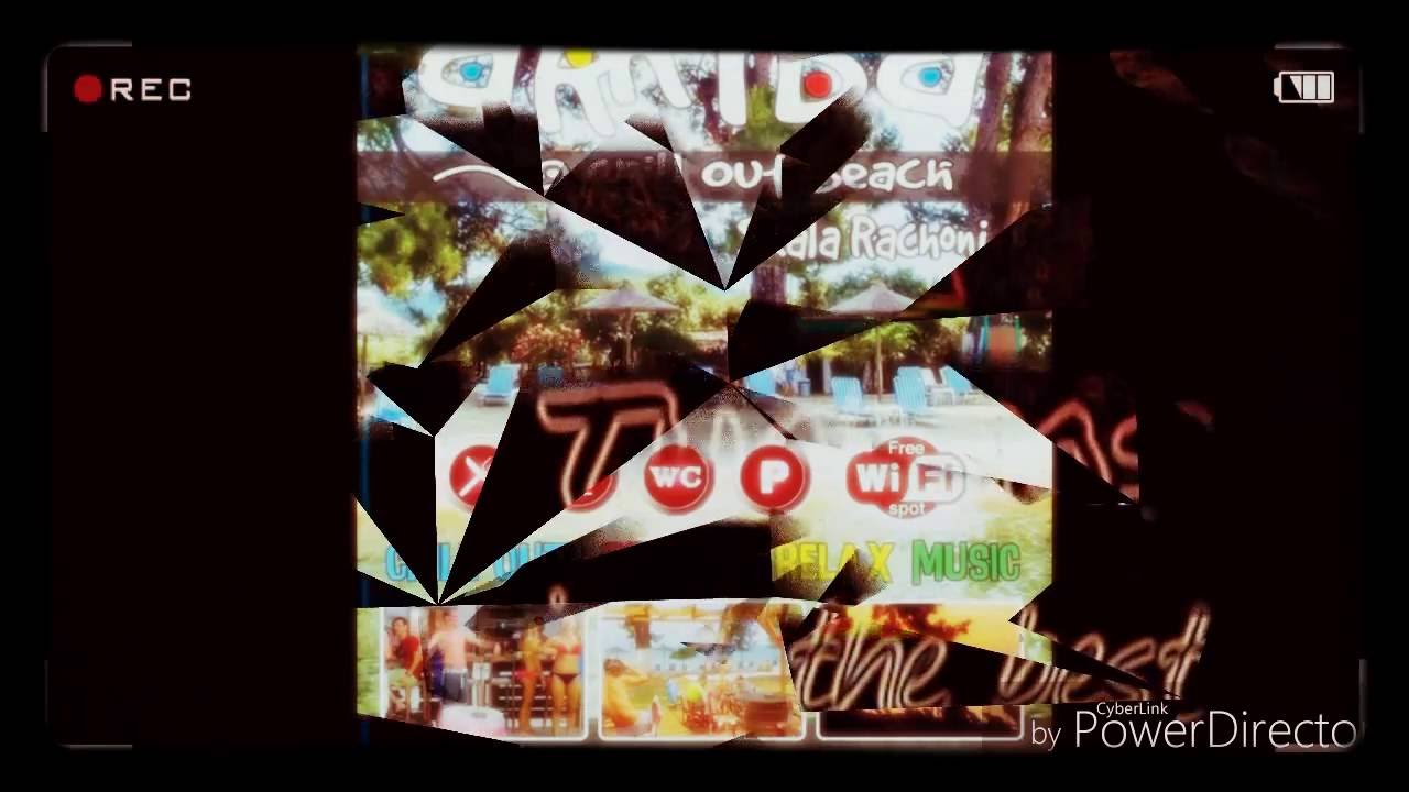 Arriba chill out beach Thassos - YouTube
