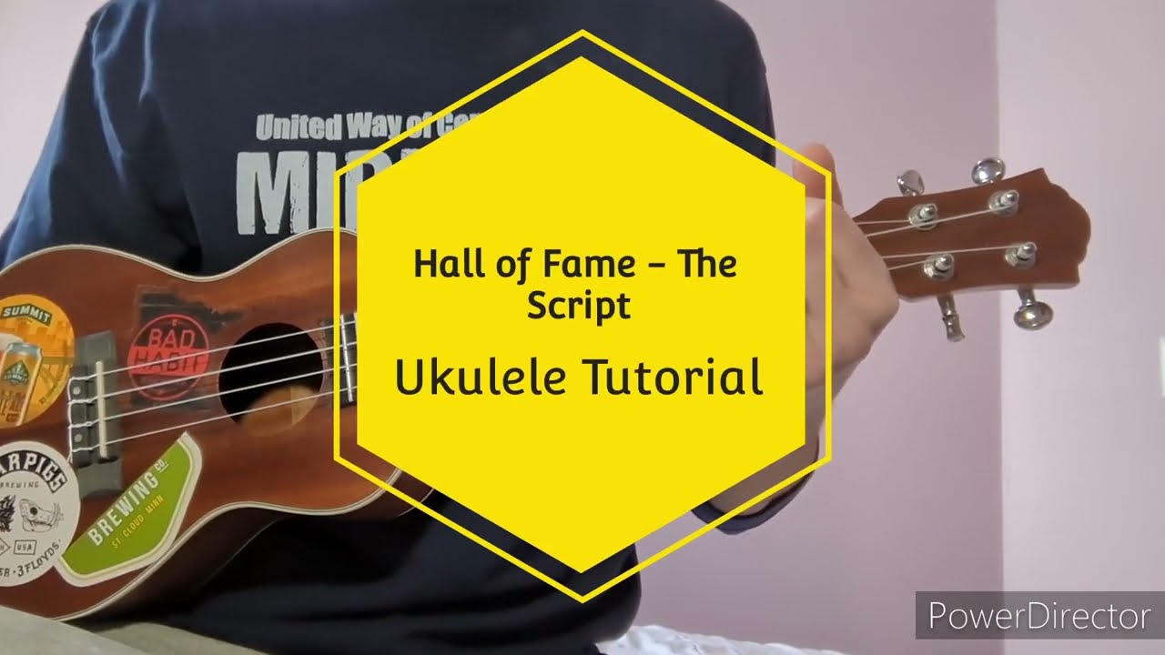 Hall of Fame - The Script (Ukulele Tutorial) - YouTube