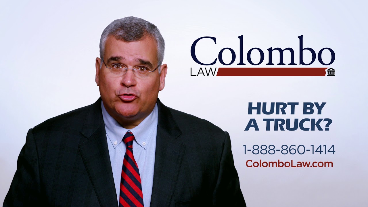 Hurt By a Truck? Call Colombo Law - YouTube