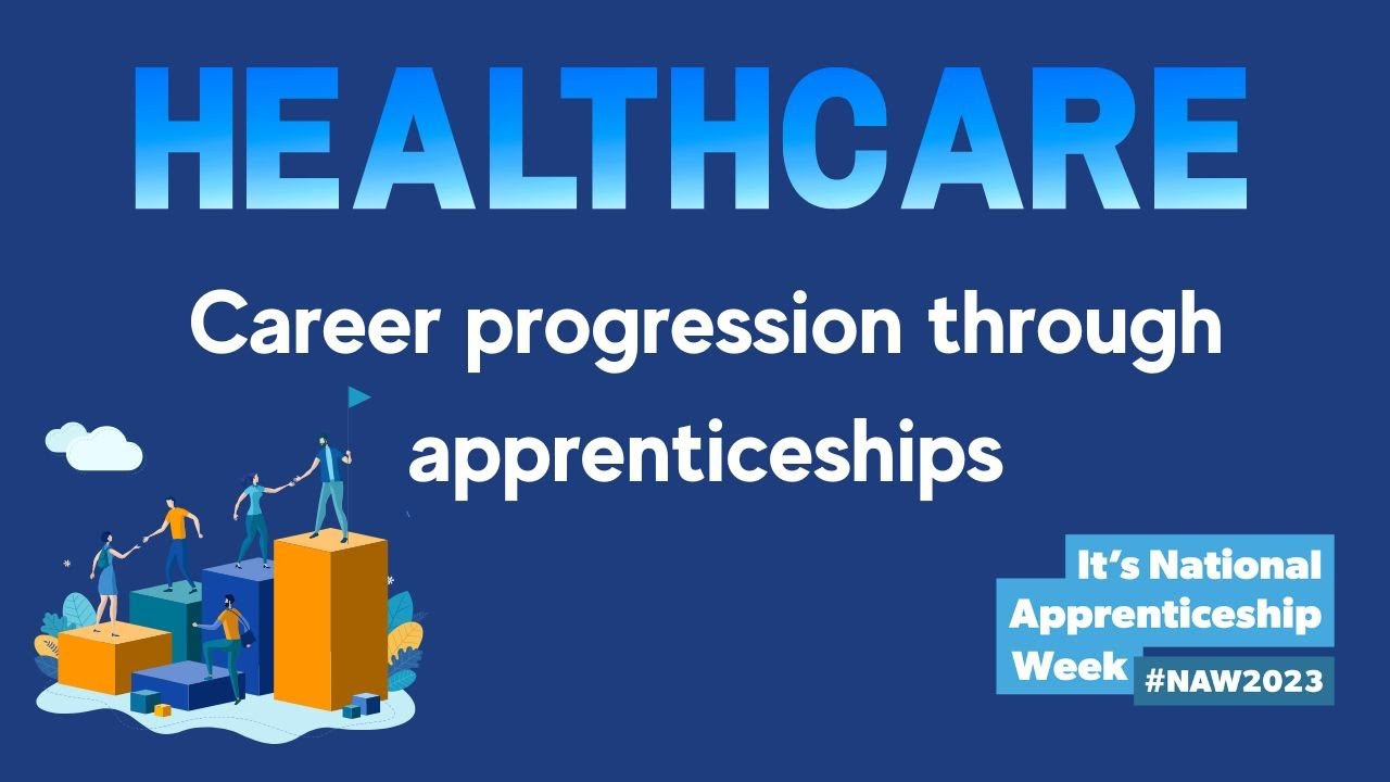 Career progression through apprenticeships in healthcare - YouTube
