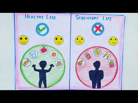 freedom from sedentary lifestyle Drawing|freedom from sedentary ...