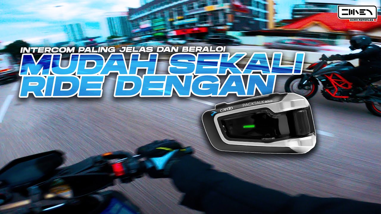 INTERCOM PALING BERBALOI & TERBAIK ! | Yamaha MT-09 / Dual Vlog ...