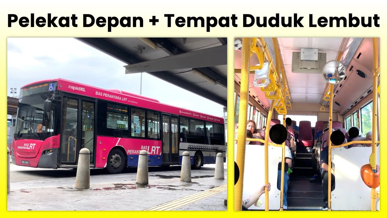 Wrapped Front + TKH Seats rapidKL x LRT Feeder Bus Scania K270UB ...