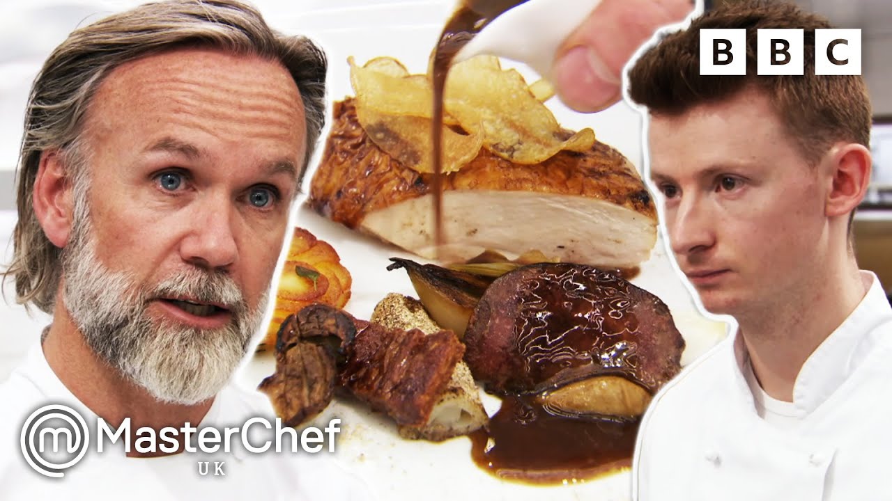 Marcus Wareing Impressed By Contestants Roast Chicken Breast Dish ...