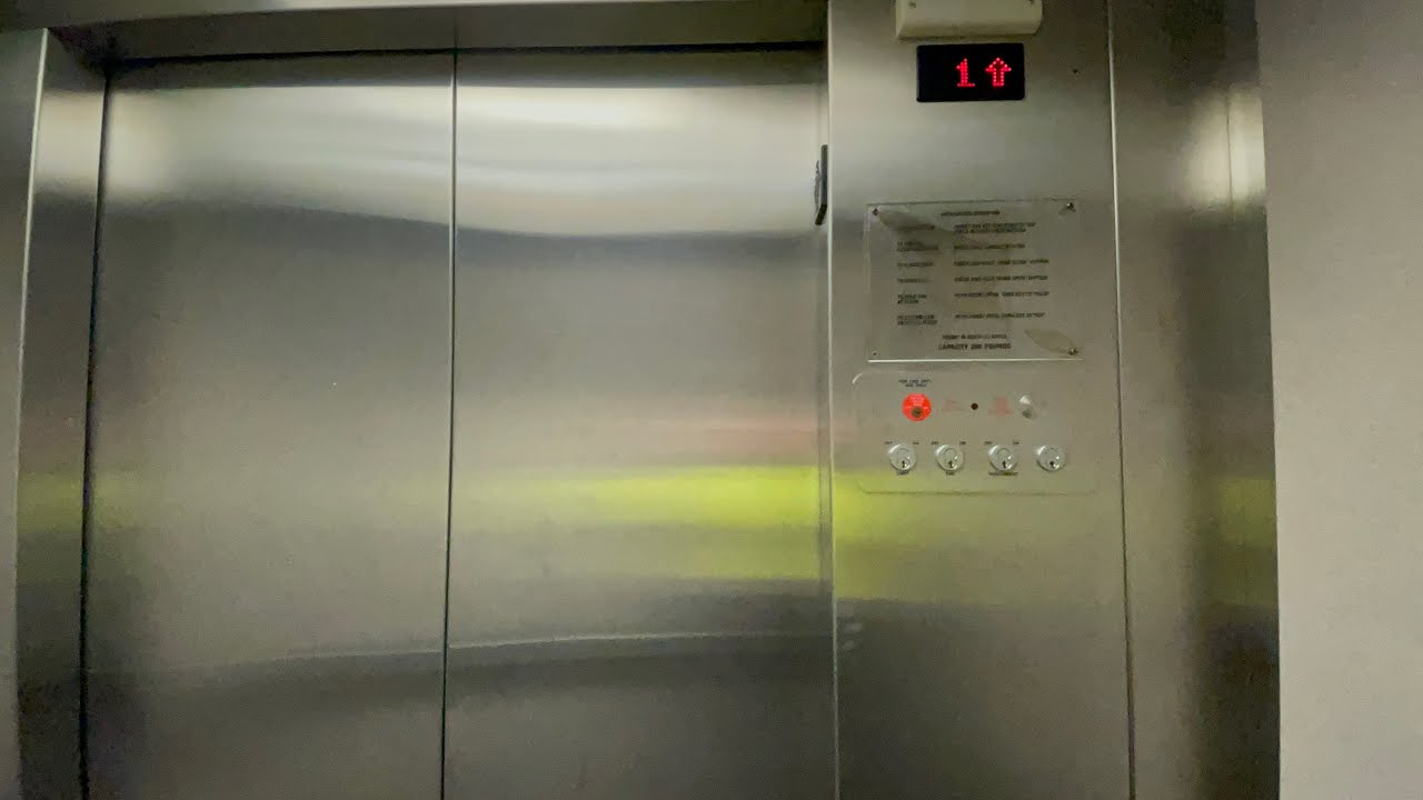 U.S. hydraulic elevator @ Louise M. Slaughter Hall @ RIT- Rochester, NY ...