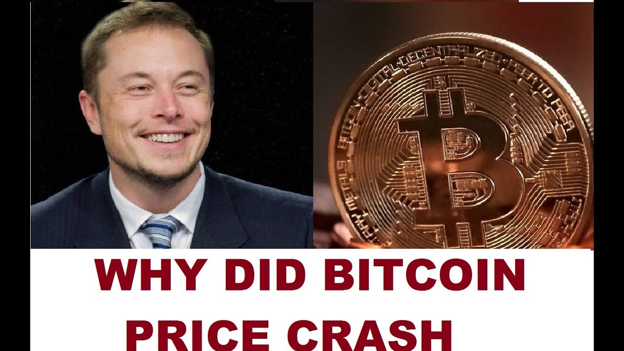 Why did bitcoin crash, Bitcon Crash, Telsa, elon musk bitcoin tweet ...