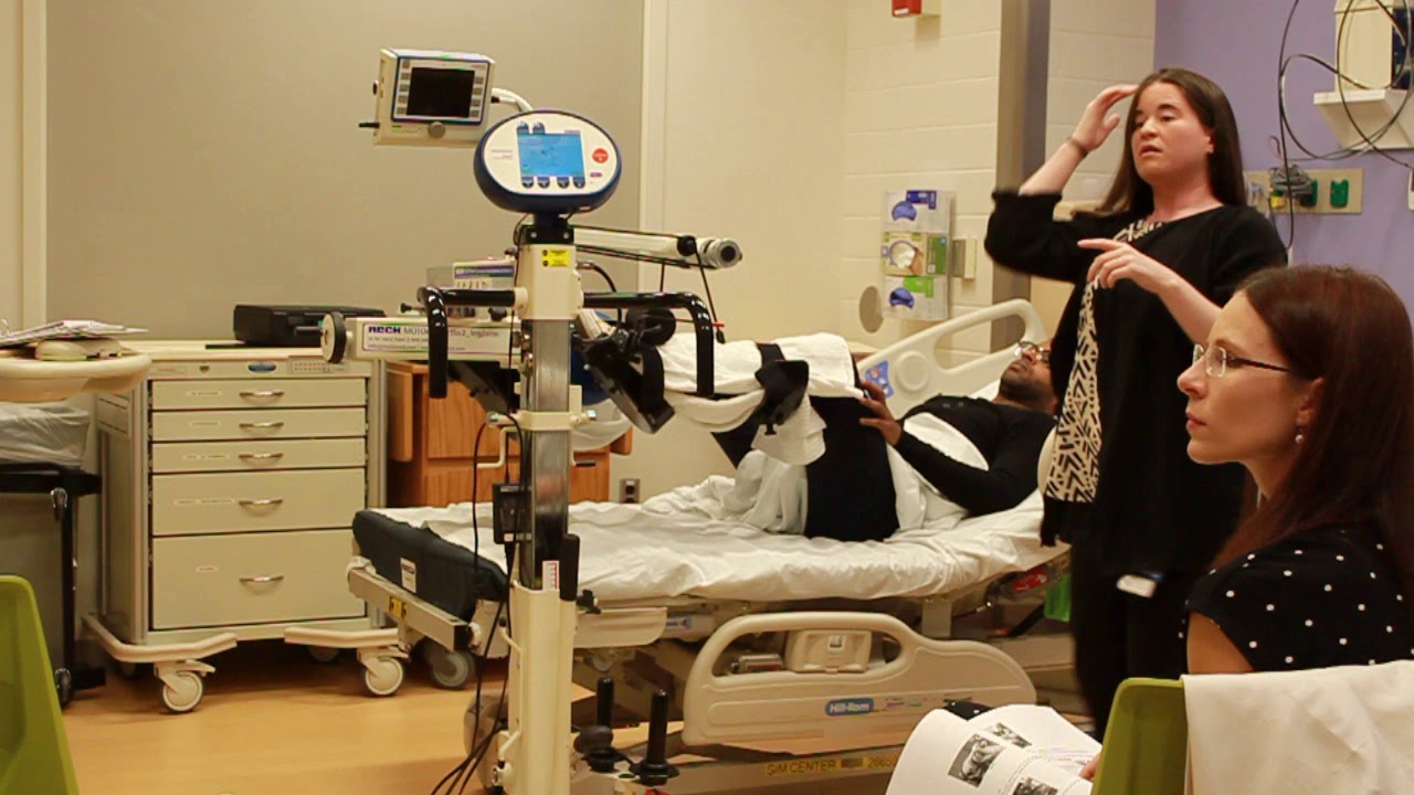 NEXIS In bed Cycling Training Video - YouTube