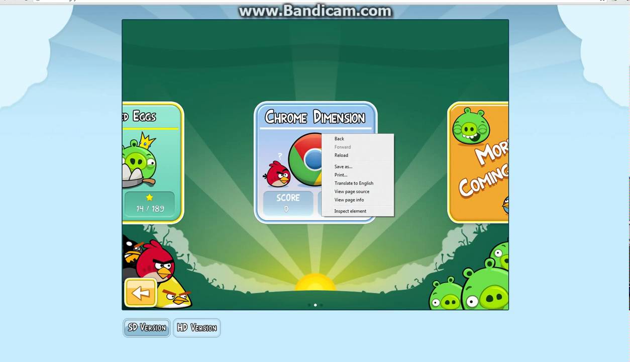 Angry Birds Beta Google Chrome Gameplay HD - YouTube