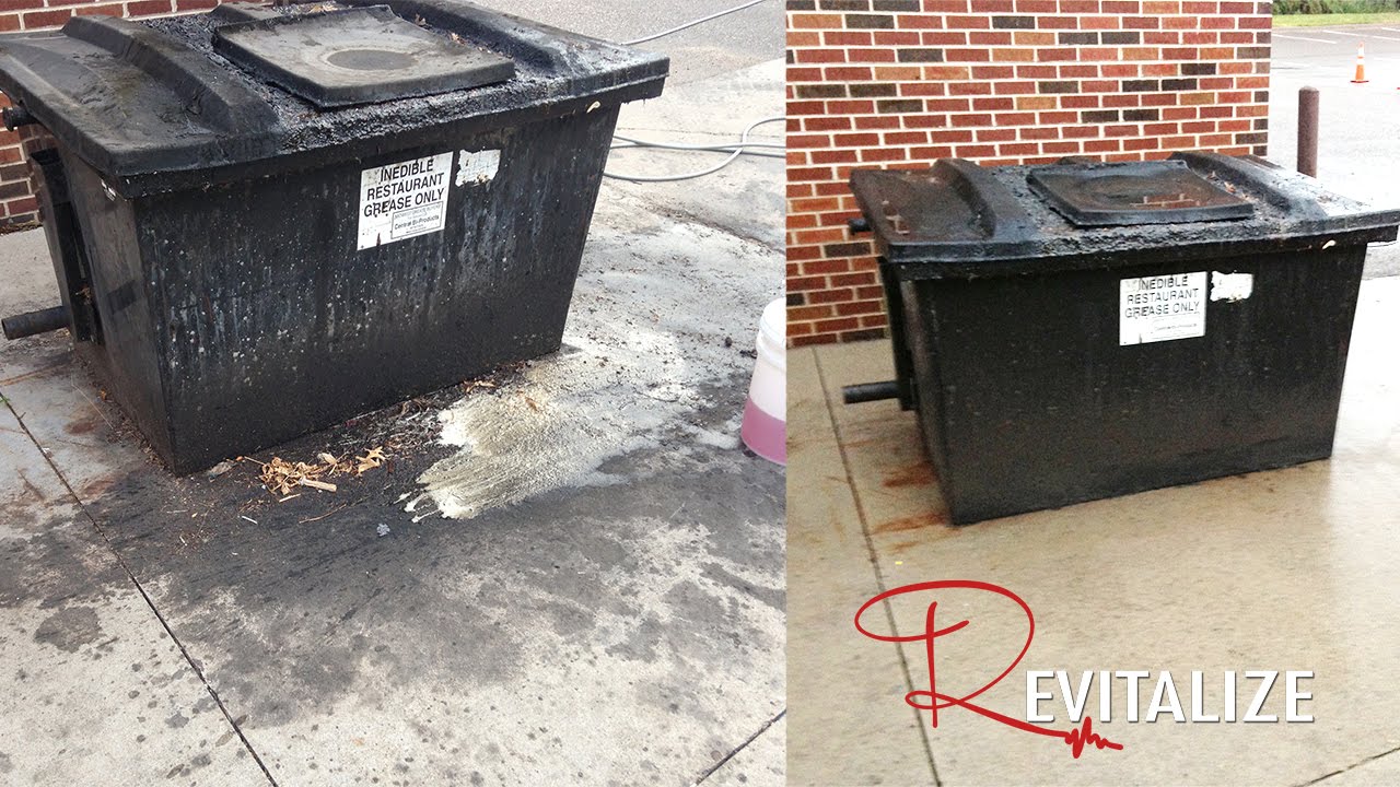 Houston Dumpster Pad Cleaning - Restaurant & Shopping Center Dumpster ...