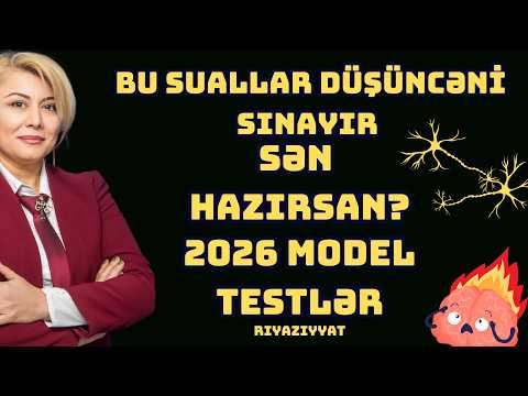 Abituriyent  jurnalı 2026 1-ci  Qrup Blok Riyaziyyat.MODEL TESTLƏR.