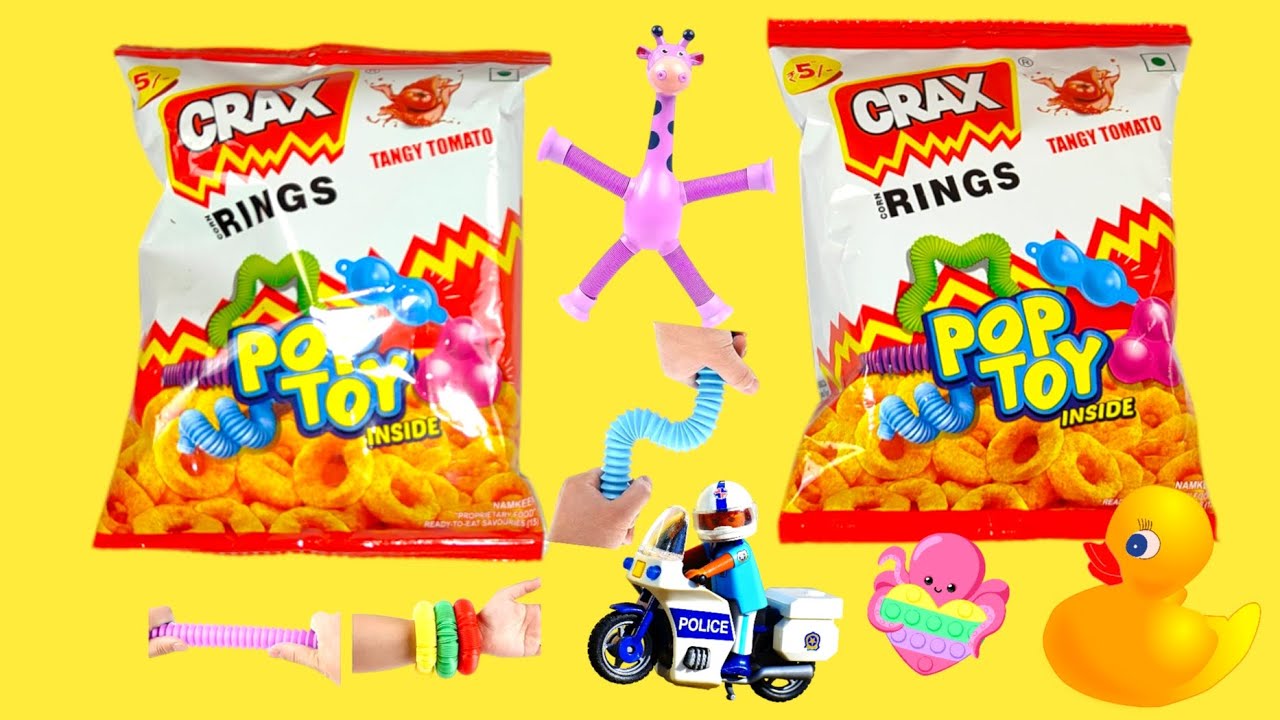 CRAX RINGS POP TOY COLLECTION NEW TOYS INSIDE..#babycartoon #newtoys # ...