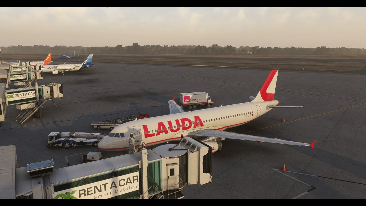 Fenix A320 LAUDA | LICC - LEPA | Microsoft Flight Simulator 2020 - YouTube