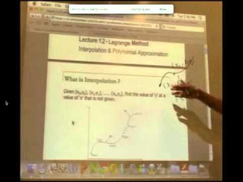 Lagrange Interpolation part1 - YouTube