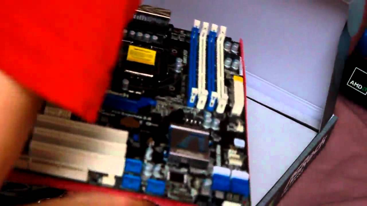 ASRock P67 Pro3 Mainboard - Unboxing - YouTube
