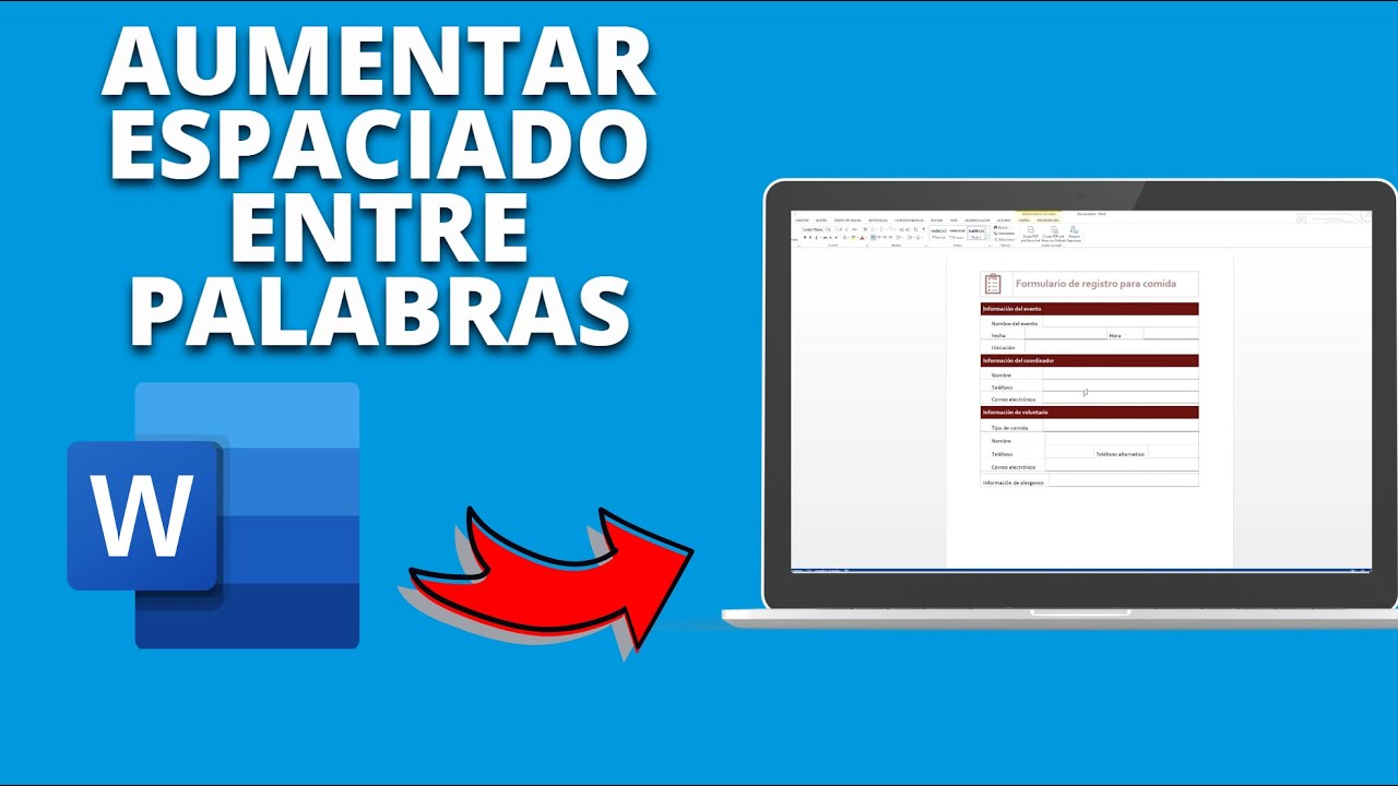 Como Aumentar el Espaciado entre Palabras en Word - YouTube