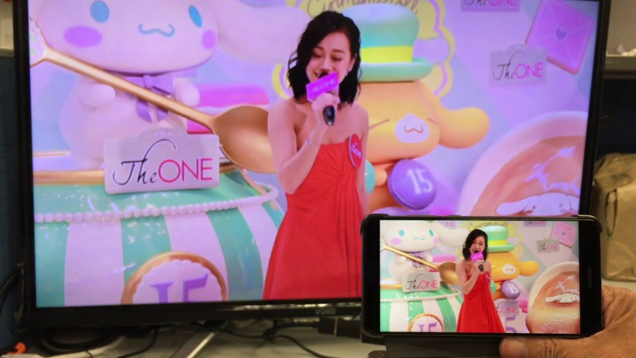 Measy A2C-5G Wi-fi Display Dongle ( Match Hauwei M9 ) 測試. - YouTube