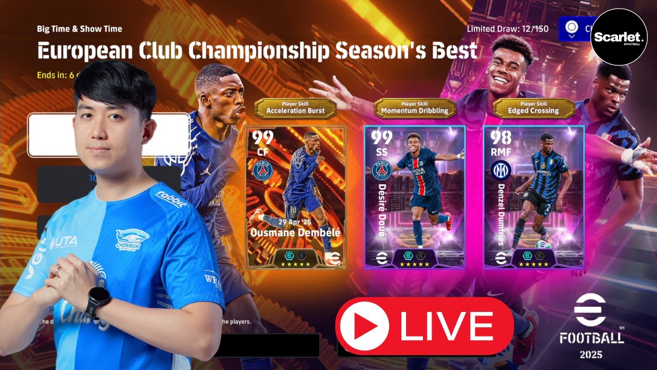 🔴Live - รีวิว Dembele Big Time และผองเพื่อน - YouTube