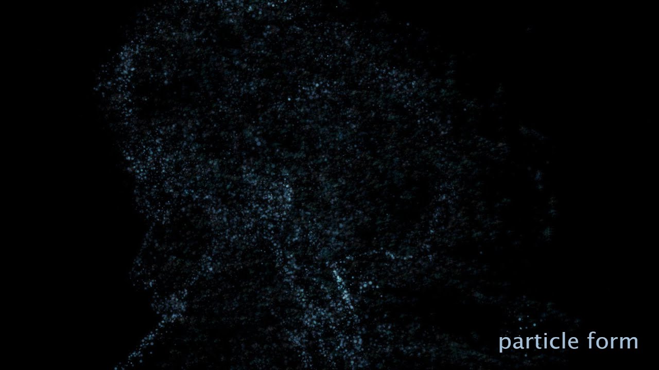 Particle Form - VFX TEST - YouTube