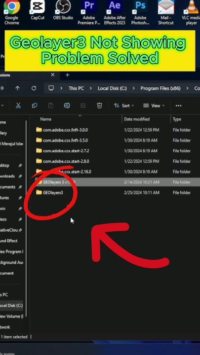 GEO layer 3 not showing problem solved - YouTube