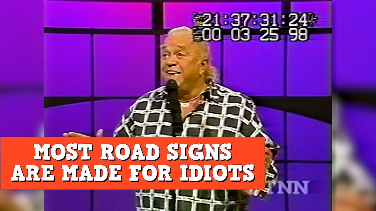 Most Road Signs Are Made For Idiots | James Gregory - YouTube