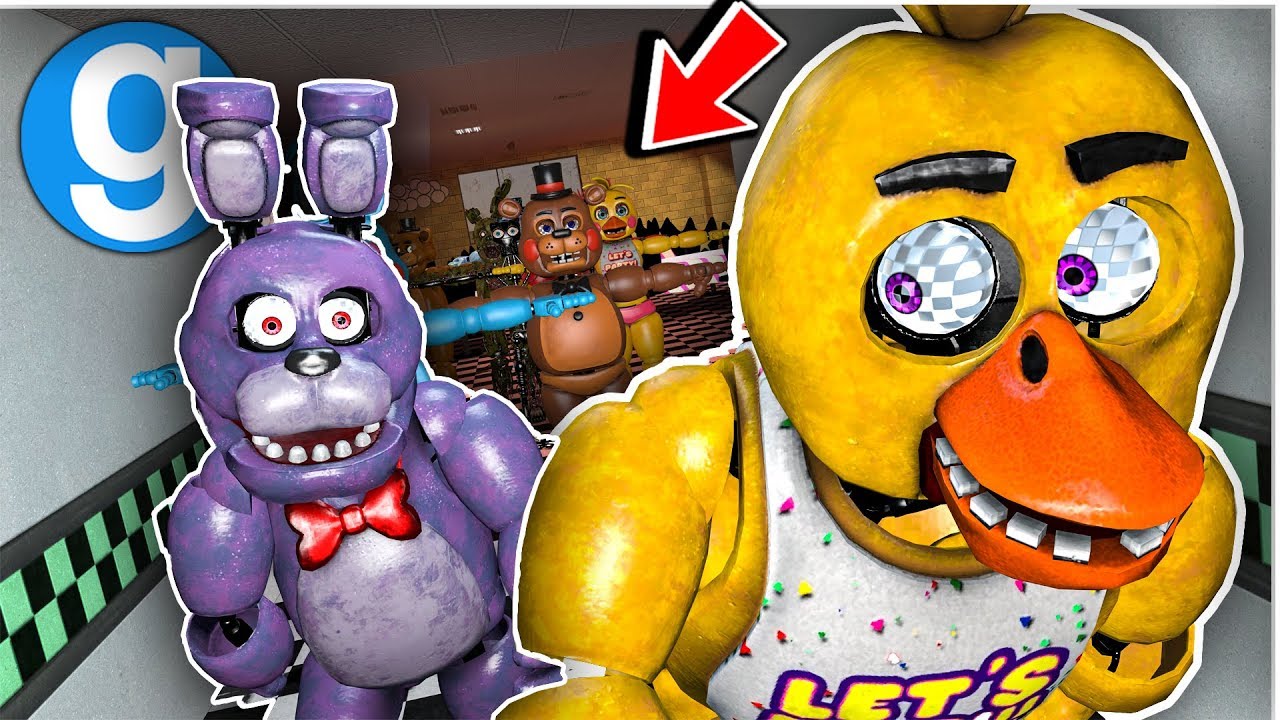Chica and Bonnie Try To Escape The Sick Zombie Animatronic Virus ...
