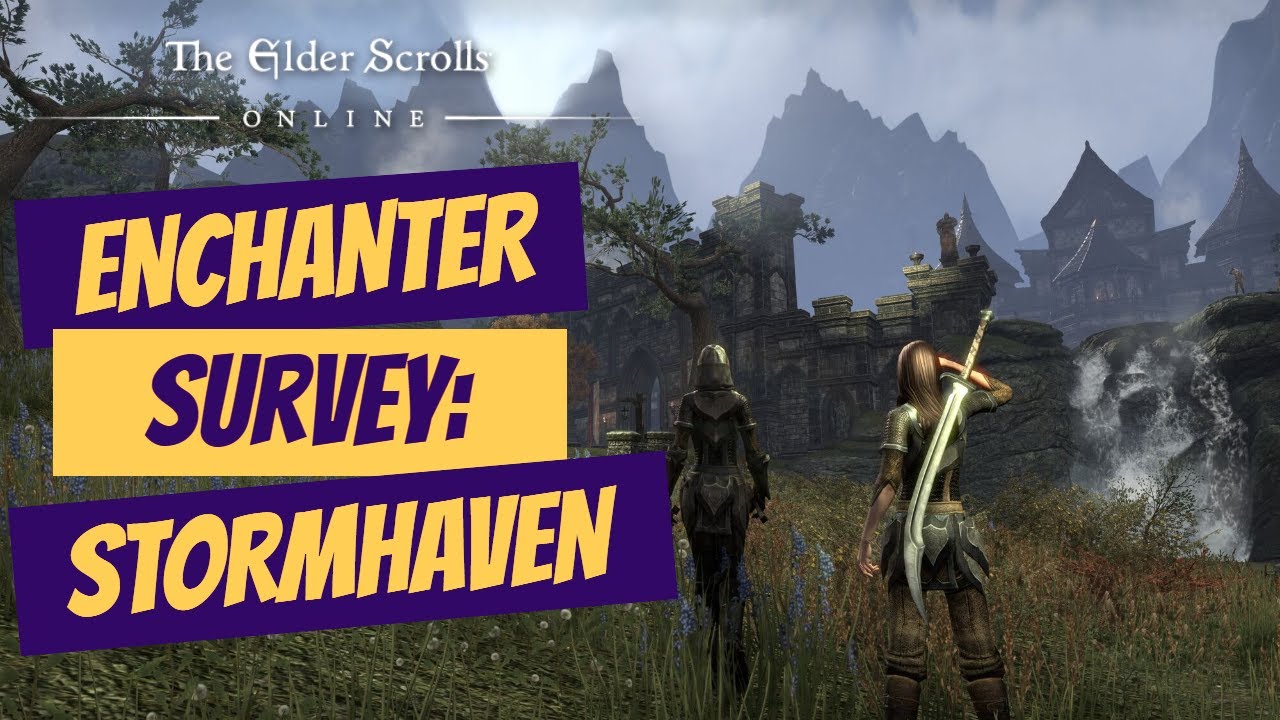 ESO: Enchanter Survey: Stormhaven - YouTube