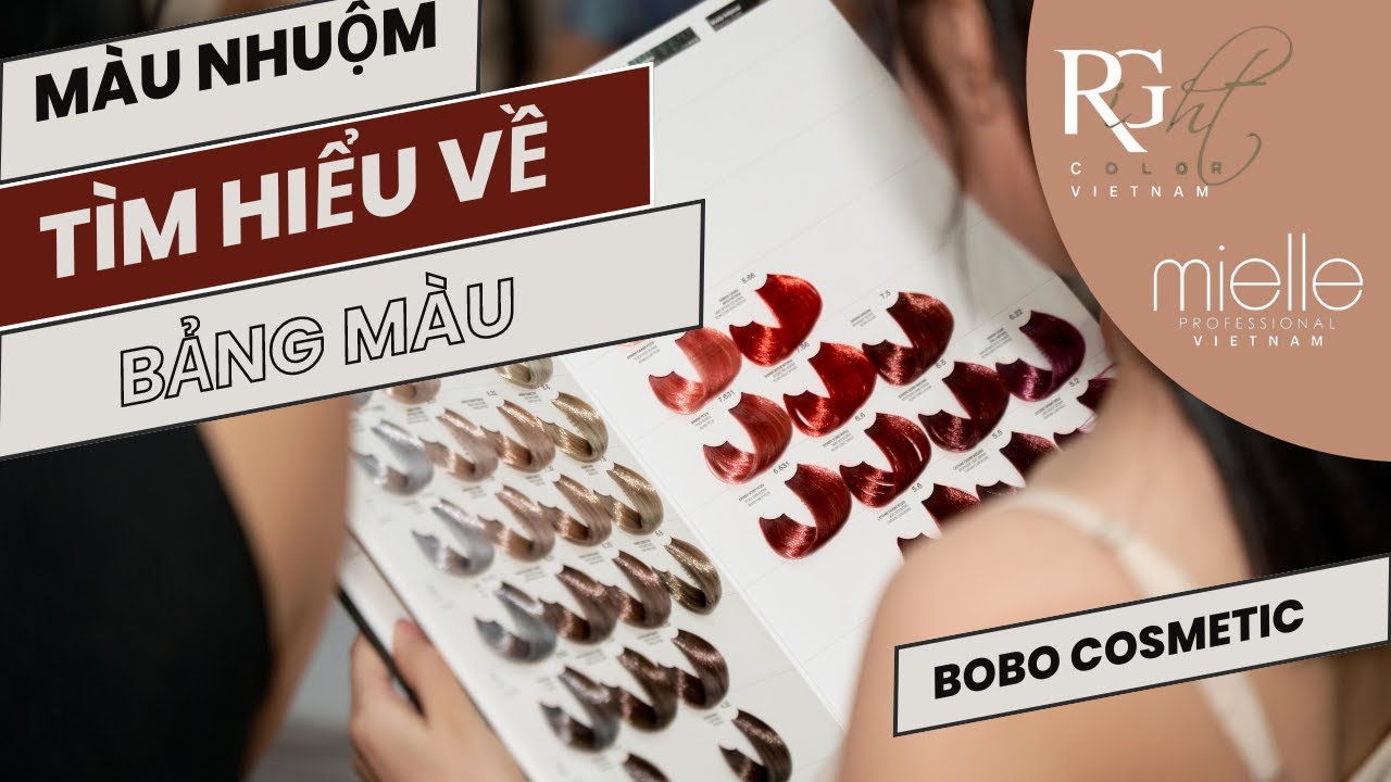 Sơ Lược Về Màu Nhuộm RG Right Color| Bobo Cosmetic - YouTube