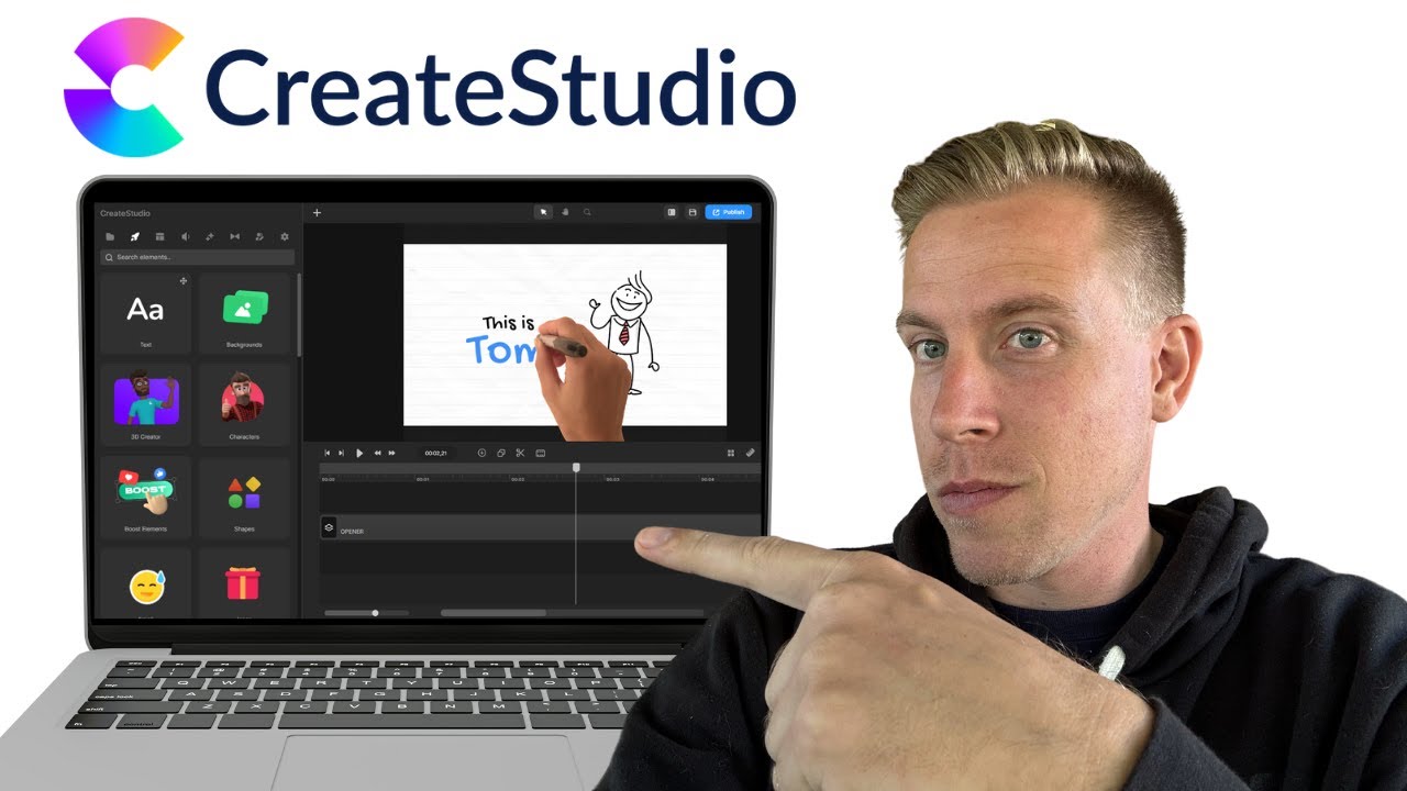 How to Create Doodle Videos in Create Studio - Easy Tutorial! - YouTube
