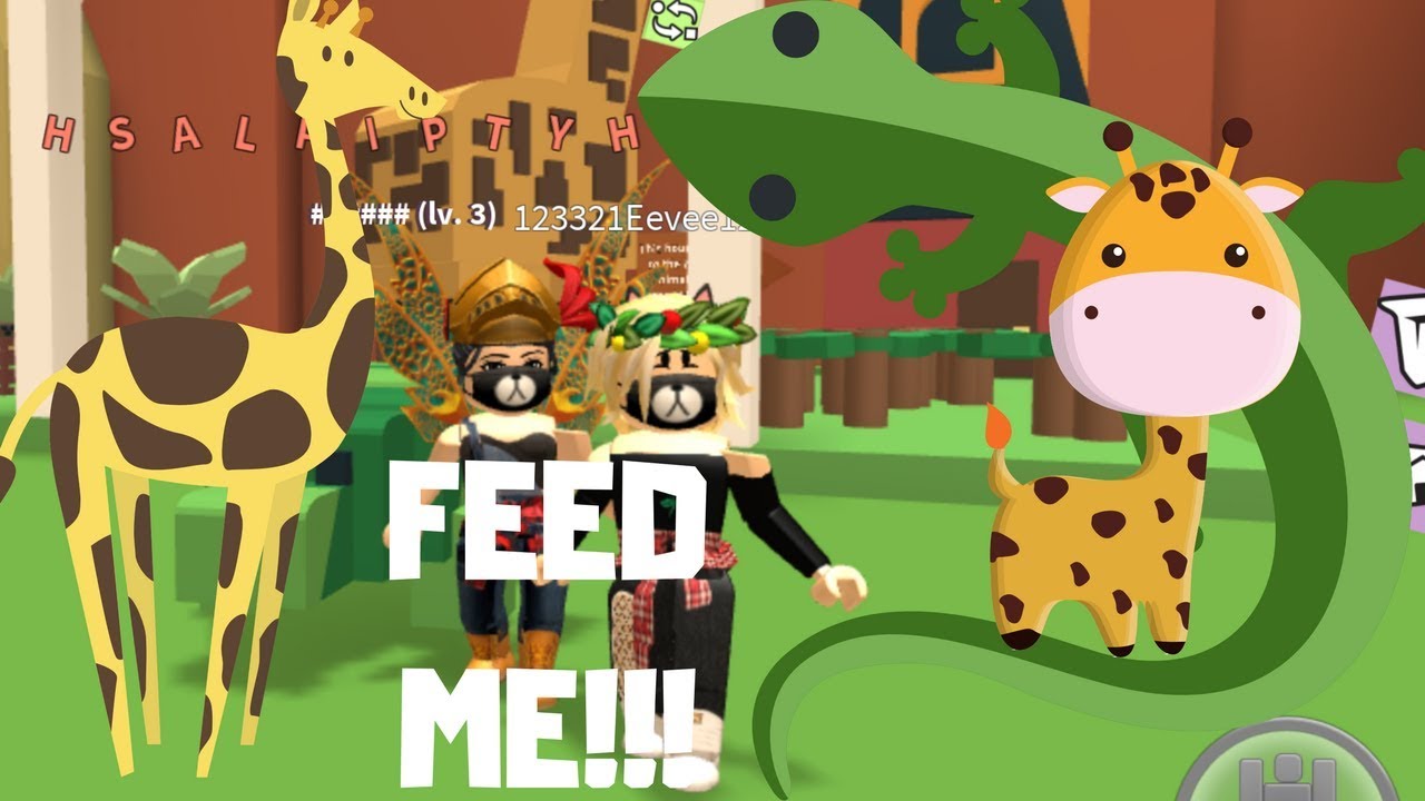 FEED YOUR PETS ROBLOX GAME!! ATTACKED BY MY PET LIZARD!! - YouTube