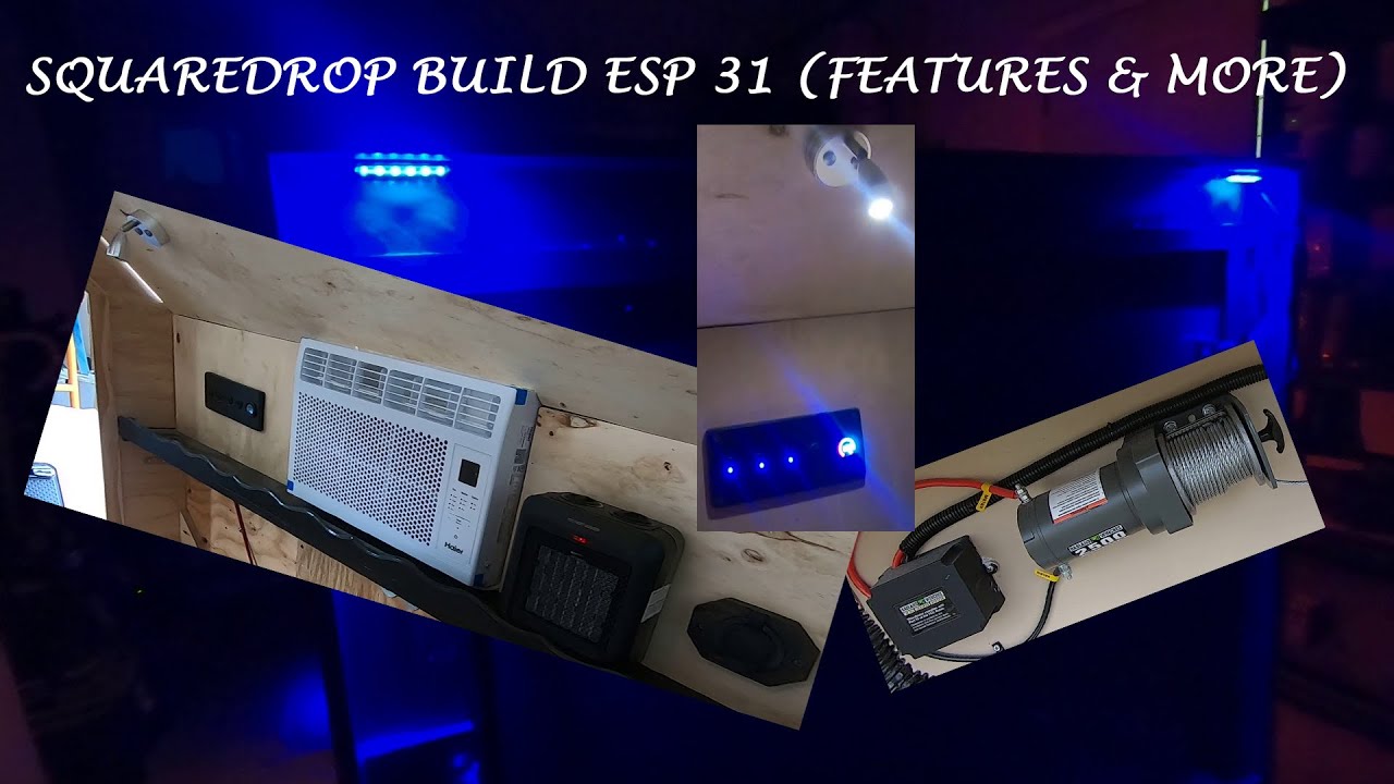 SQUAREDROP BUILD ESP 31 (FEATURES & MORE) - YouTube