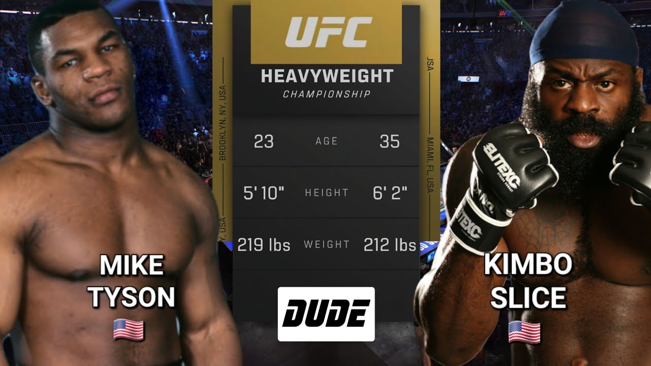 MIKE TYSON vs KIMBO SLICE - UFC Fantasy - Ai Prediction - Full Fight ...