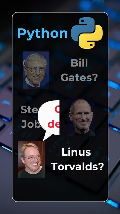 Python’ı Kim Tasarladı? - YouTube