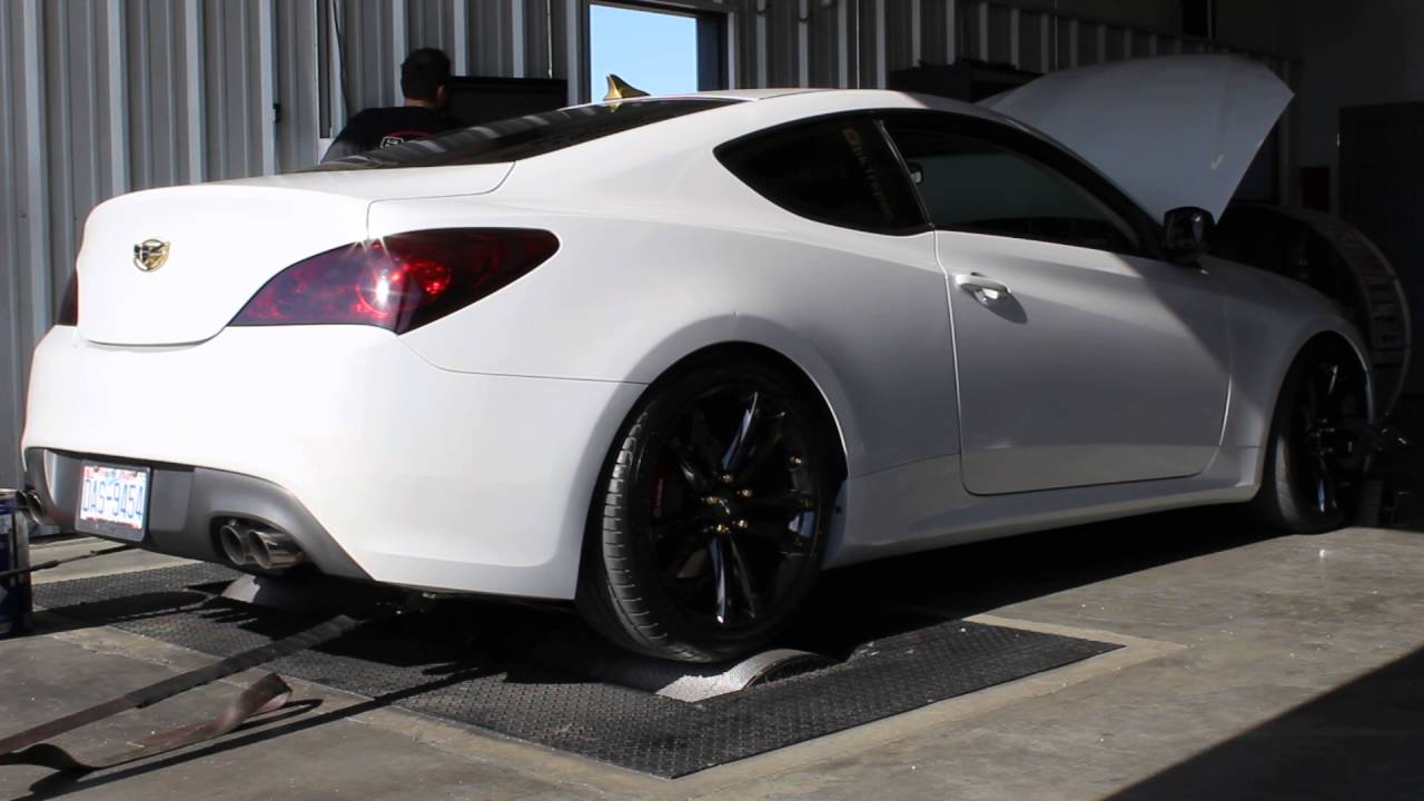 bk1 Genesis coupe dyno pull - YouTube