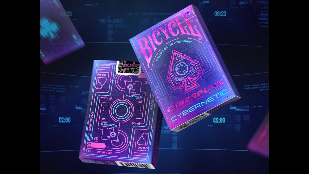 Bicycle Cyberpunk Cybernetic Deck Review - YouTube