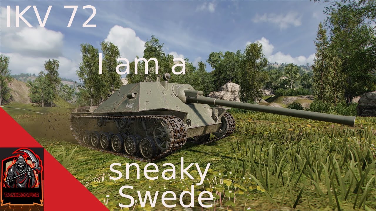 IKV 72 tank review I am a sneaky Swede / World of Tanks console - YouTube