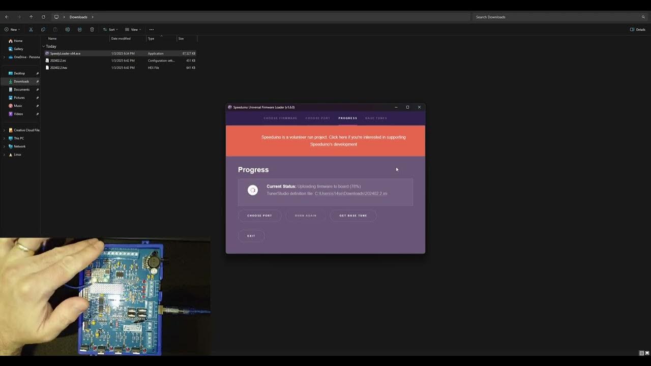 How to Update Speeduino Firmware | V.0.3.7 - YouTube