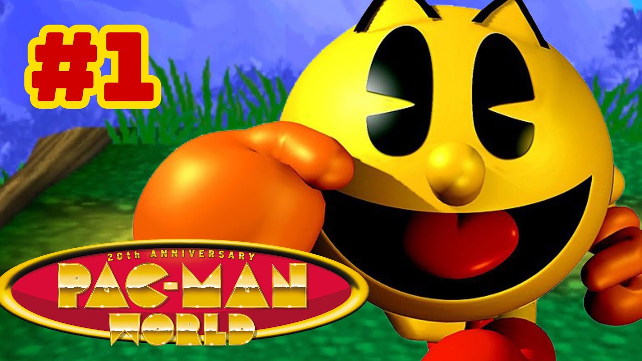 Pac-Man World (PS1) Walkthrough Part. 1 - YouTube