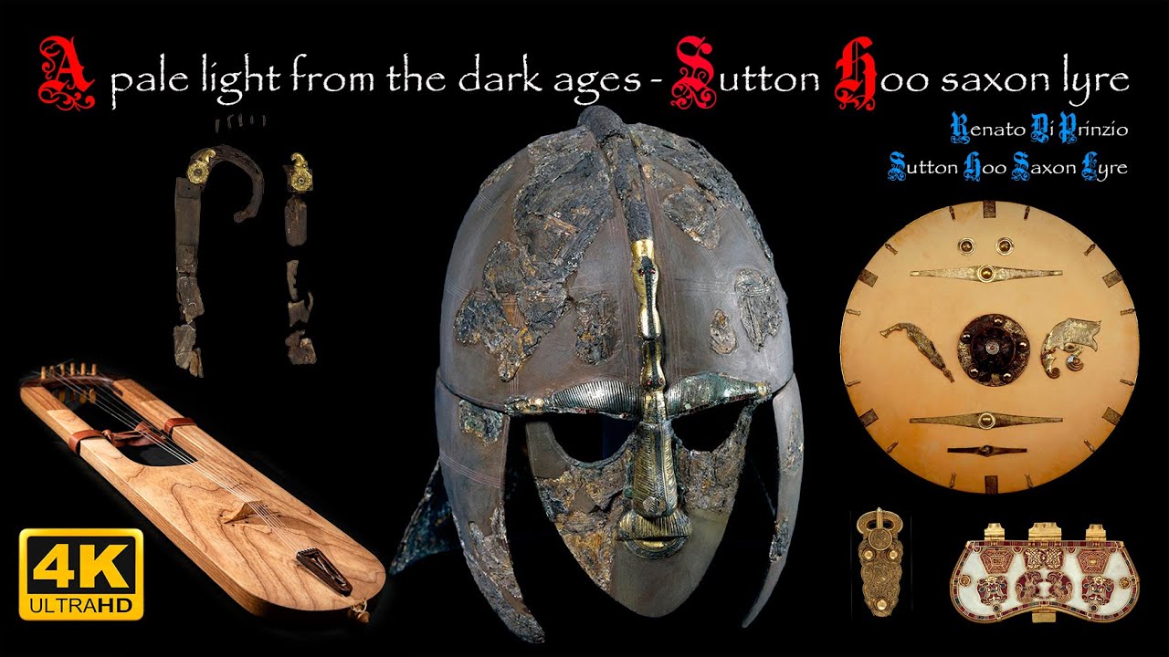 A pale light from the dark ages - Sutton Hoo saxon lyre - YouTube