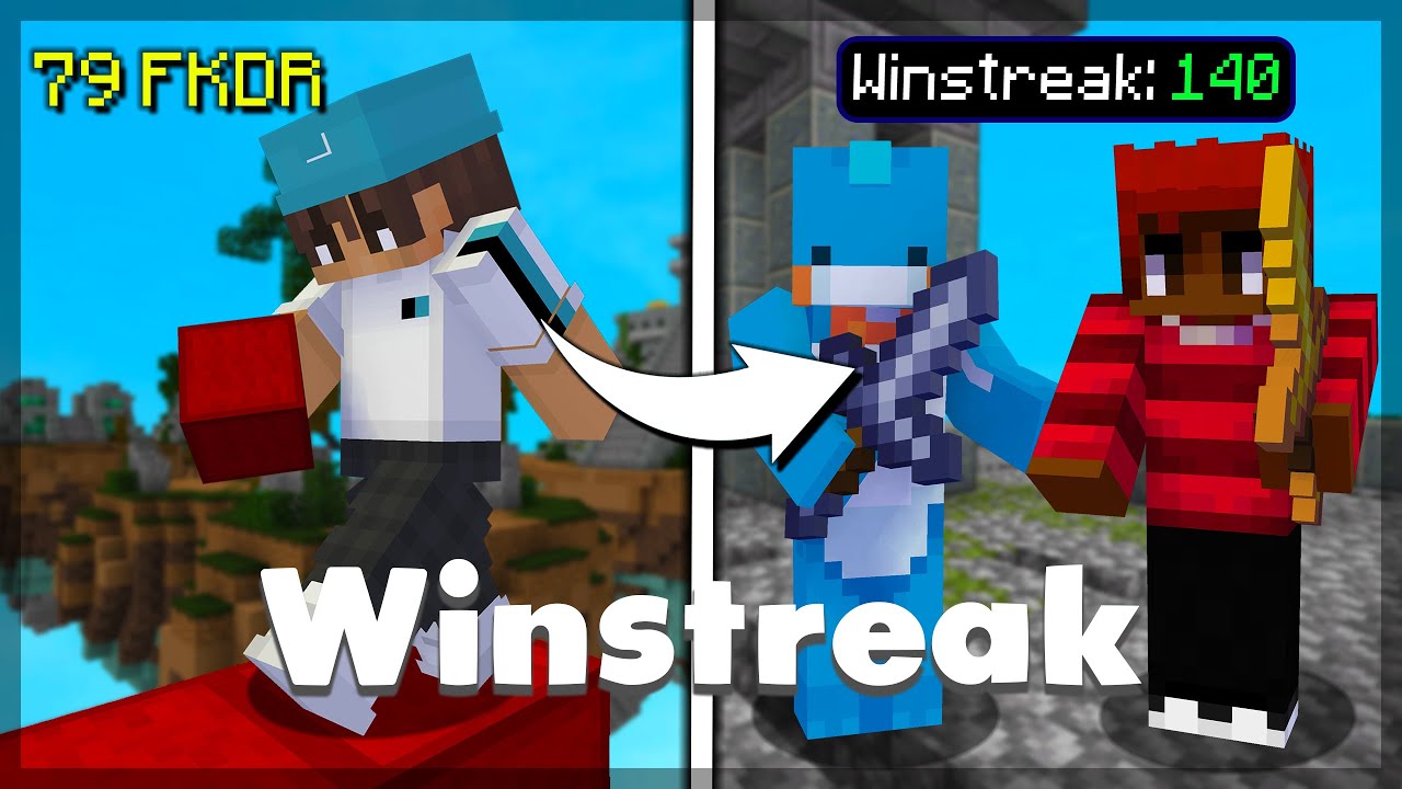 FIGHTING A 140 WINSTREAK | Hypixel Bedwars - YouTube