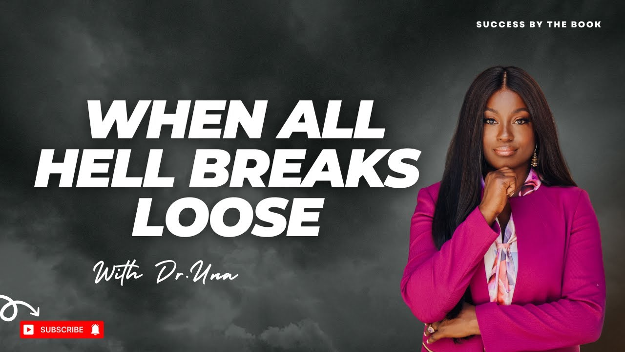 THREE THINGS TO DO WHEN ALL HELL BREAKS LOOSE! - YouTube