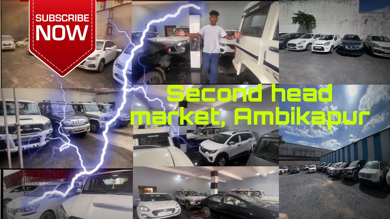 Second head market Ambikapur car/Bolero/pickup/Scorpio/Sahi Model ki ...