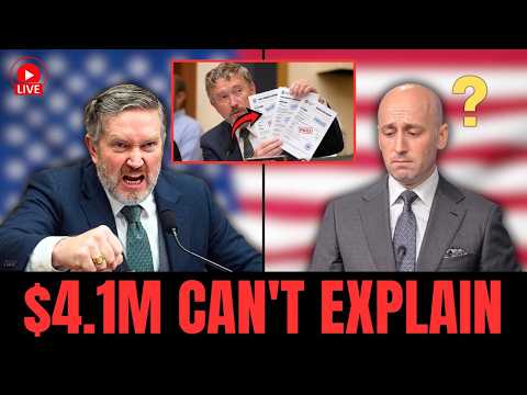 Massie: 'First $847K, Then $2.3M, Now $4.1M' — Miller Can't Explain ANY Of Them