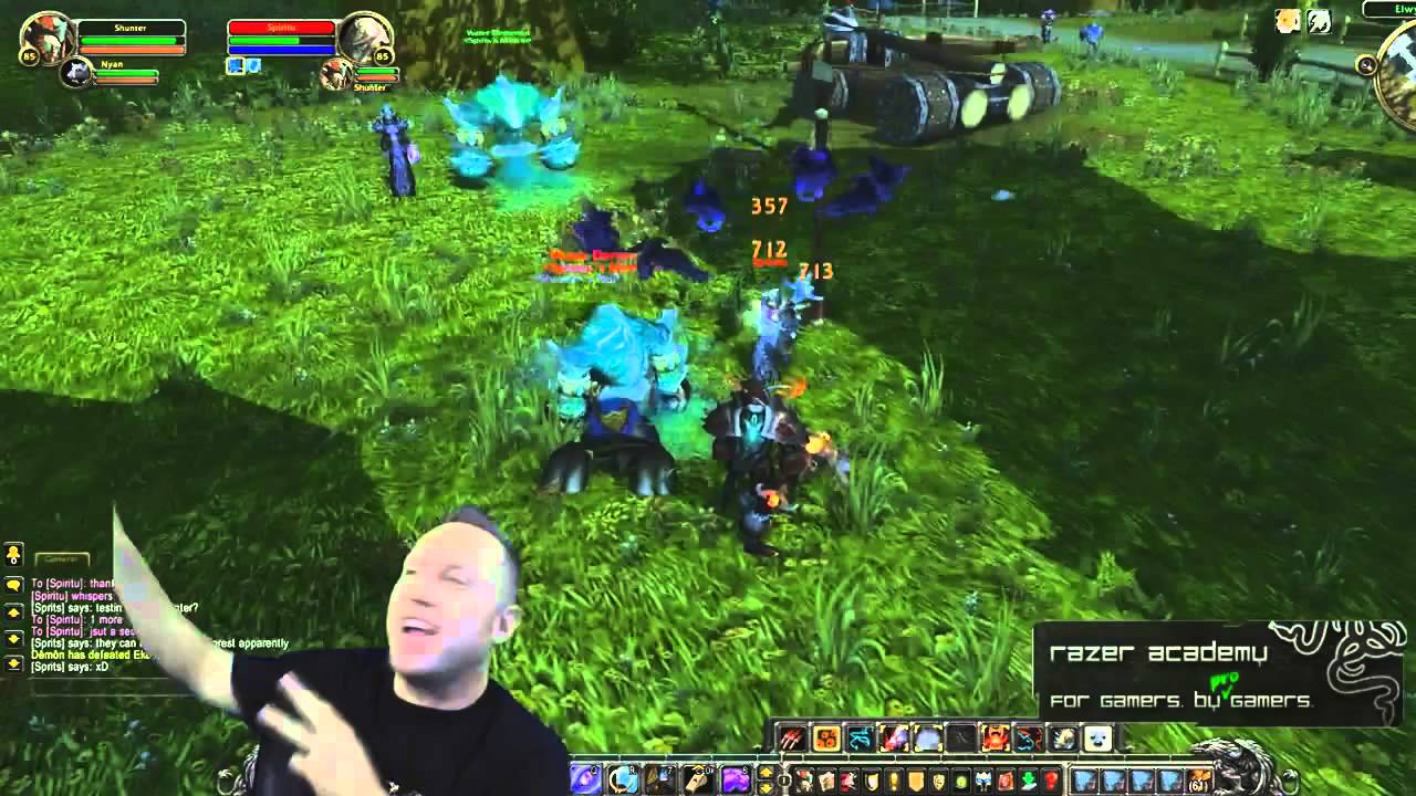 Swifty Mists of Pandaria Hunters gameplay commentary Russian - YouTube