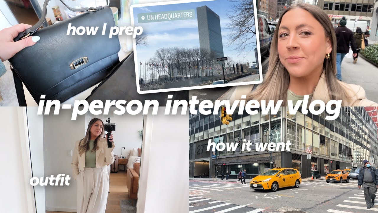 my first IN-PERSON job interview: prep with me, picking outfit, how it ...