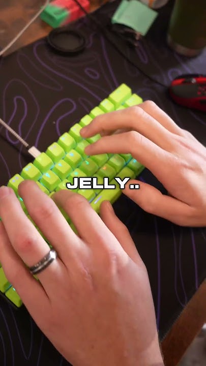 Our keyboards have a 50% chance to make you faster at typing #keys # ...