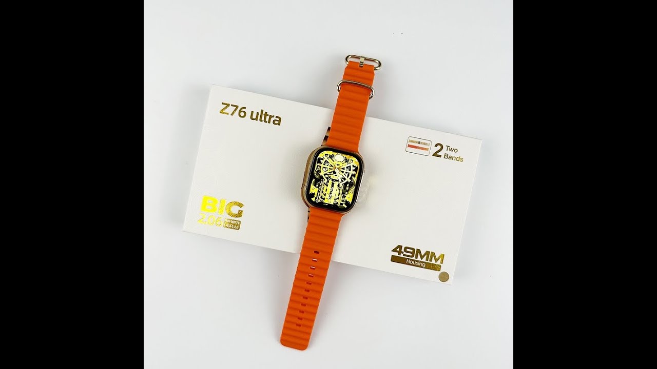 Z76 Ultra Smart Watch 49mm Series 8 – 2.06inch Bluetooth Call Wireless Charging Sport Smartwatch ...